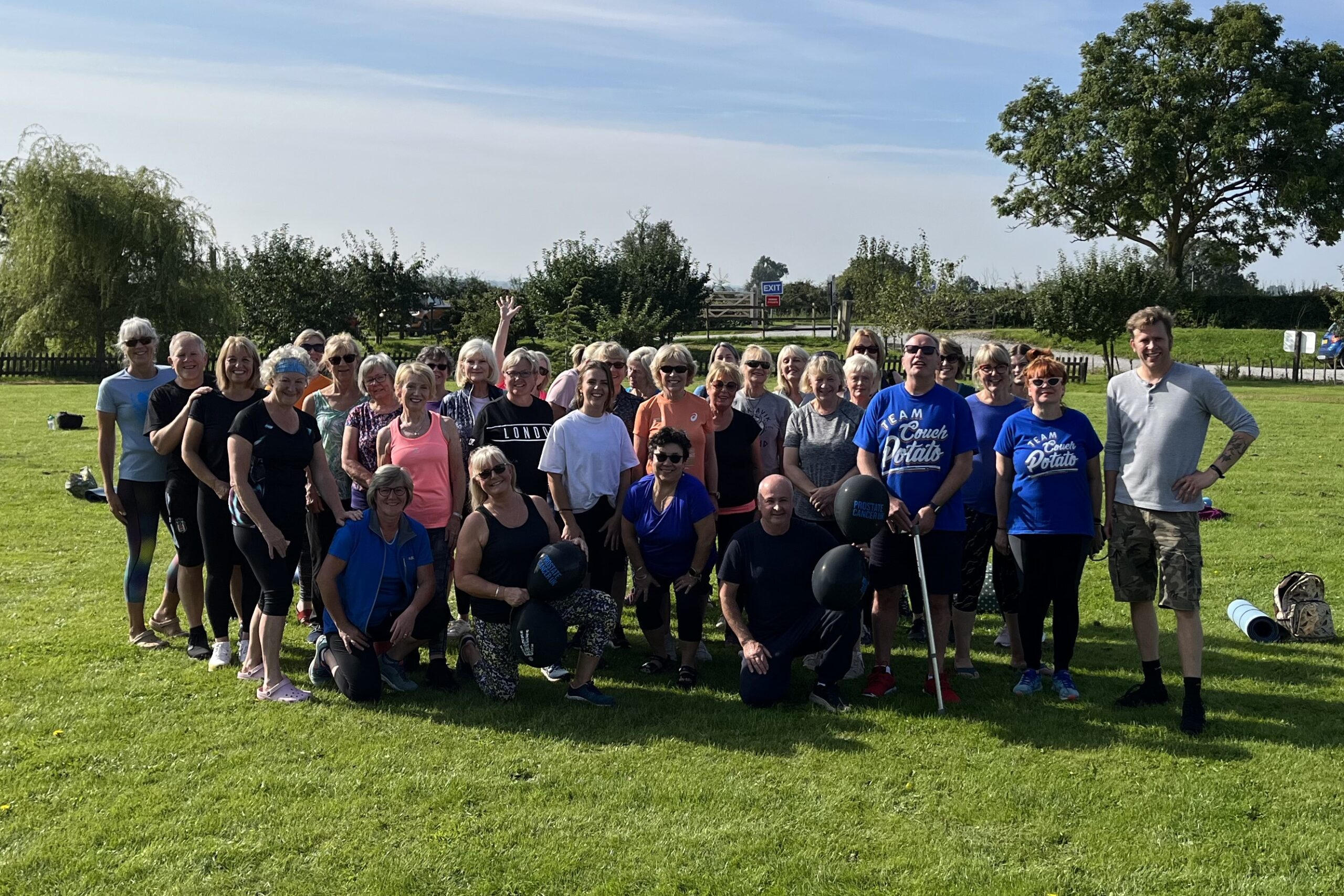 Our Pop up Pilates event raised £530 for charity - Cedarbarn Limited
